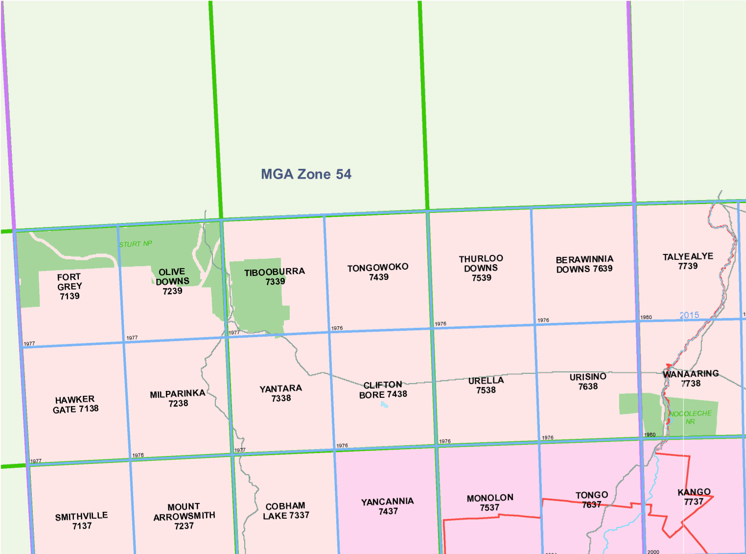 The Map Shop - NSW map Index